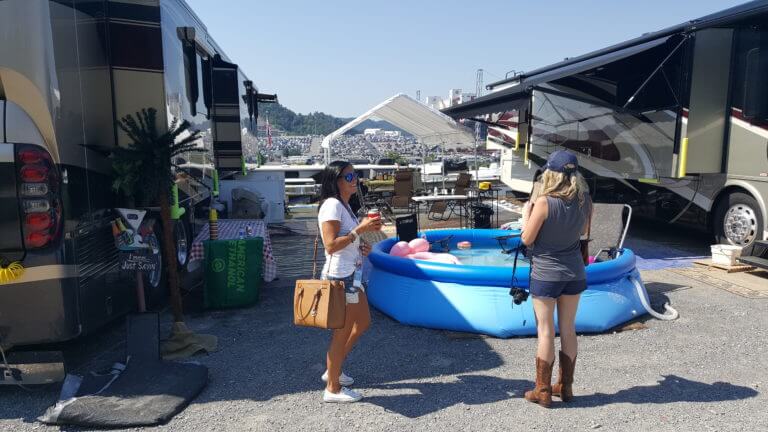 Unexpected Adventure: My First NASCAR Race - Stilettos & Diapers