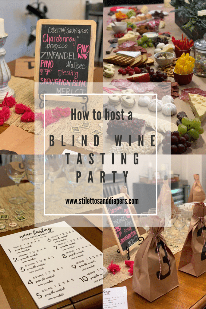 How to Host a Blind Wine Tasting - Stilettos & Diapers