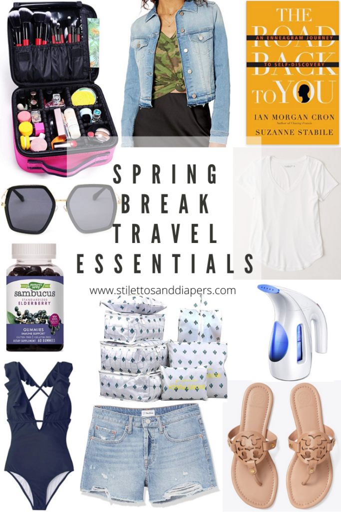 Spring Break Travel Essentials - Stilettos & Diapers