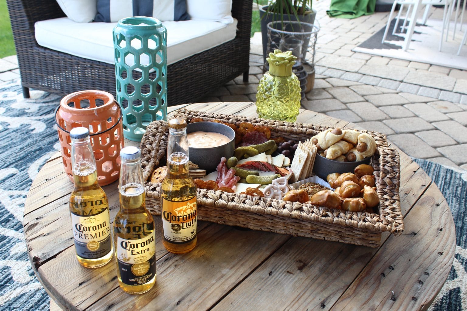 Fall Entertaining: Beer Charcuterie Board - Stilettos & Diapers