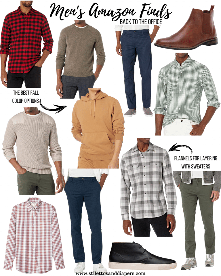 Fall Men's Amazon Finds - Stilettos & Diapers